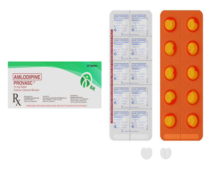 PROVASC 10MG TAB 30S – RBCJ Pharmacy