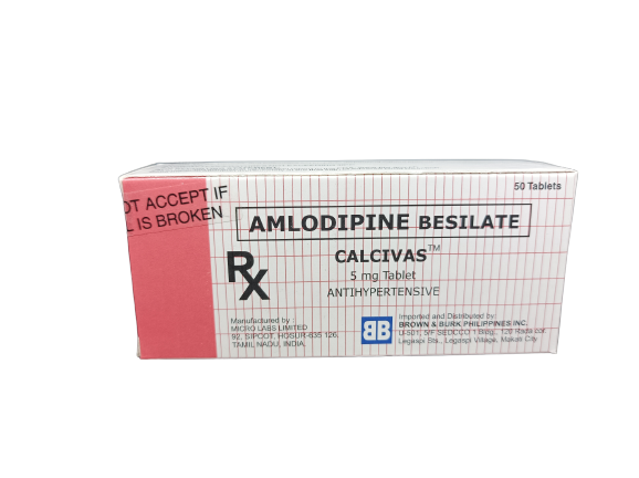 CALCIVAS 5MG TAB 50S – RBCJ Pharmacy