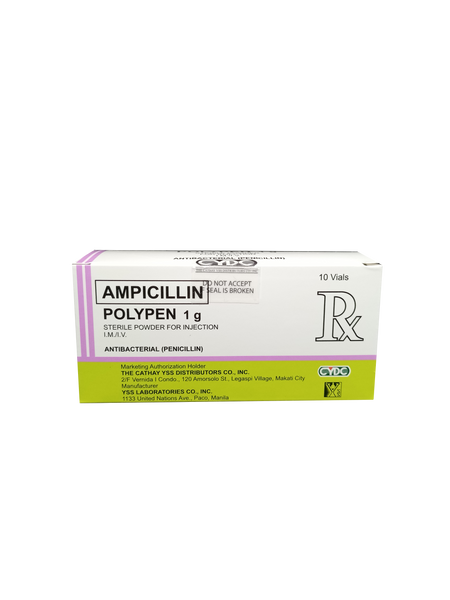POLYPEN 1G PWDR FOR INJ VIAL 10S – RBCJ Pharmacy