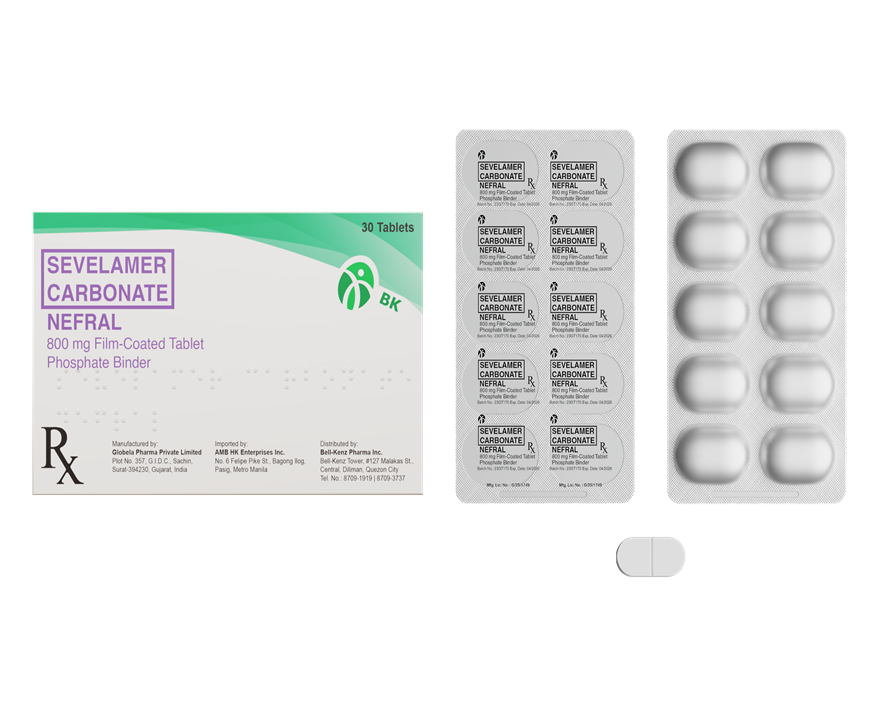 NEFRAL 800MG FC TAB 30S – RBCJ Pharmacy