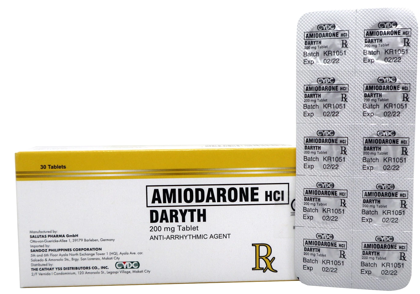 DARYTH 200MG TAB 30S – RBCJ Pharmacy