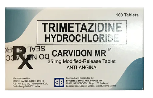 CARVIDON 35MG MR TAB 100S – RBCJ Pharmacy