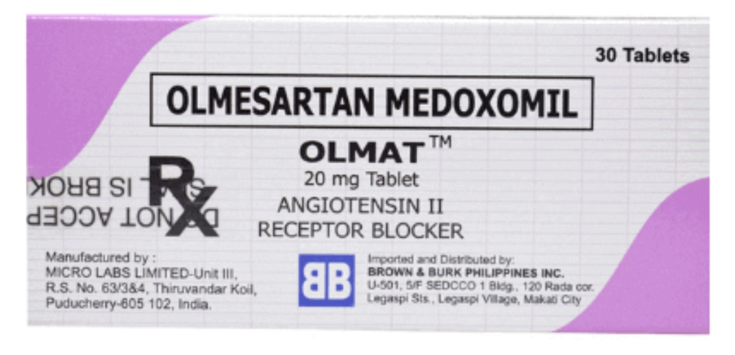 OLMAT 20MG TAB 30S – RBCJ Pharmacy