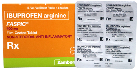 FASPIC 400MG FC TAB 30S – RBCJ Pharmacy