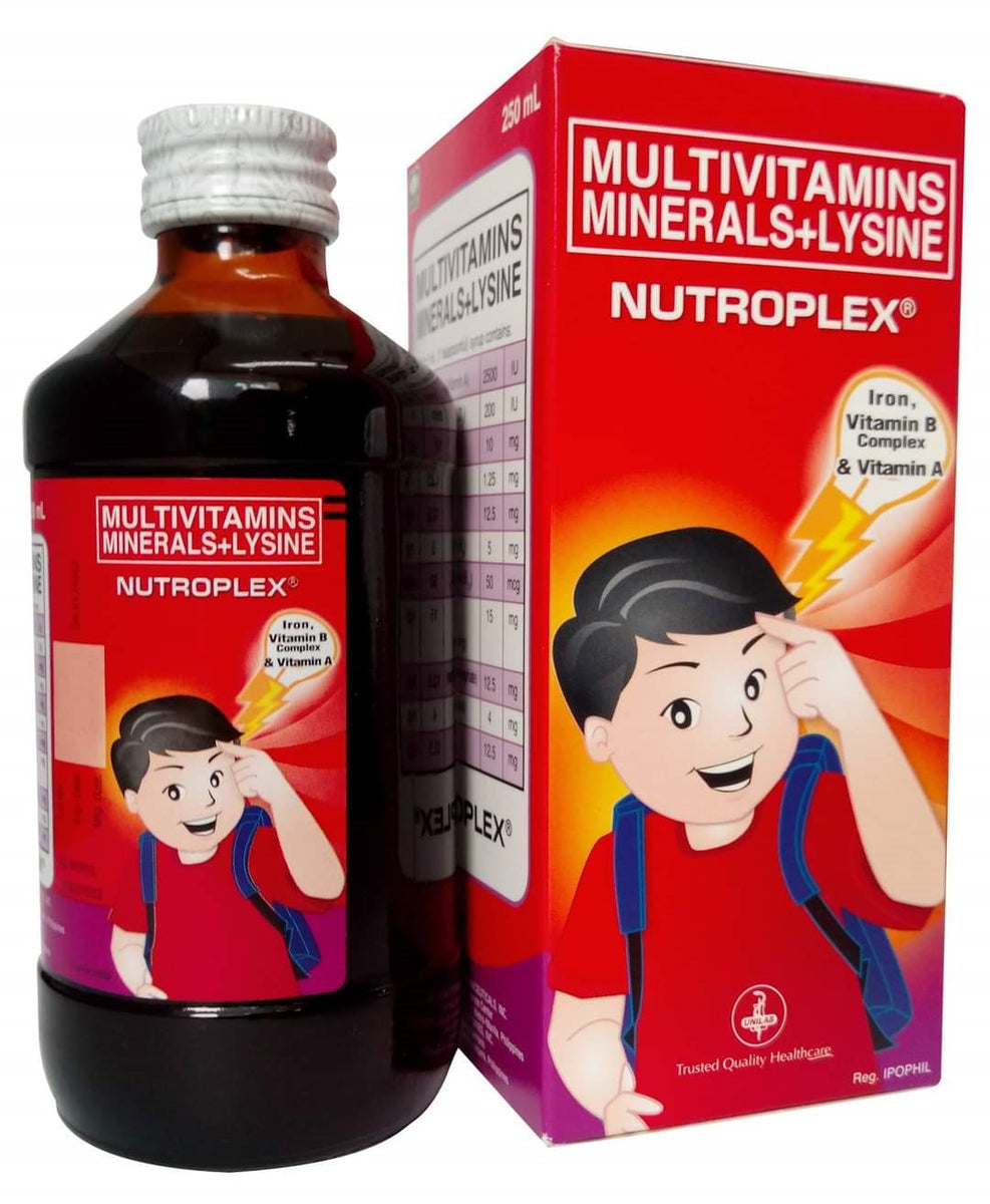 NUTROPLEX 250ML SYRP BOT 1S – RBCJ Pharmacy