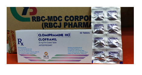 CLOFRANIL 25MG FC TAB 50S – RBCJ Pharmacy