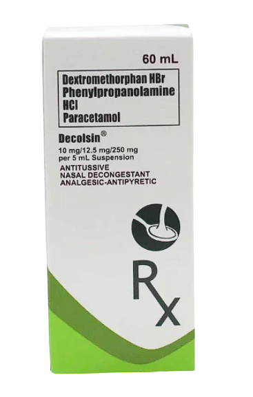 DECOLSIN (R) 60ML SUS BOT 1S – RBCJ Pharmacy
