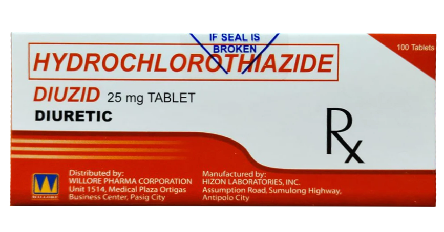 DIUZID 25MG TAB 100S – RBCJ Pharmacy